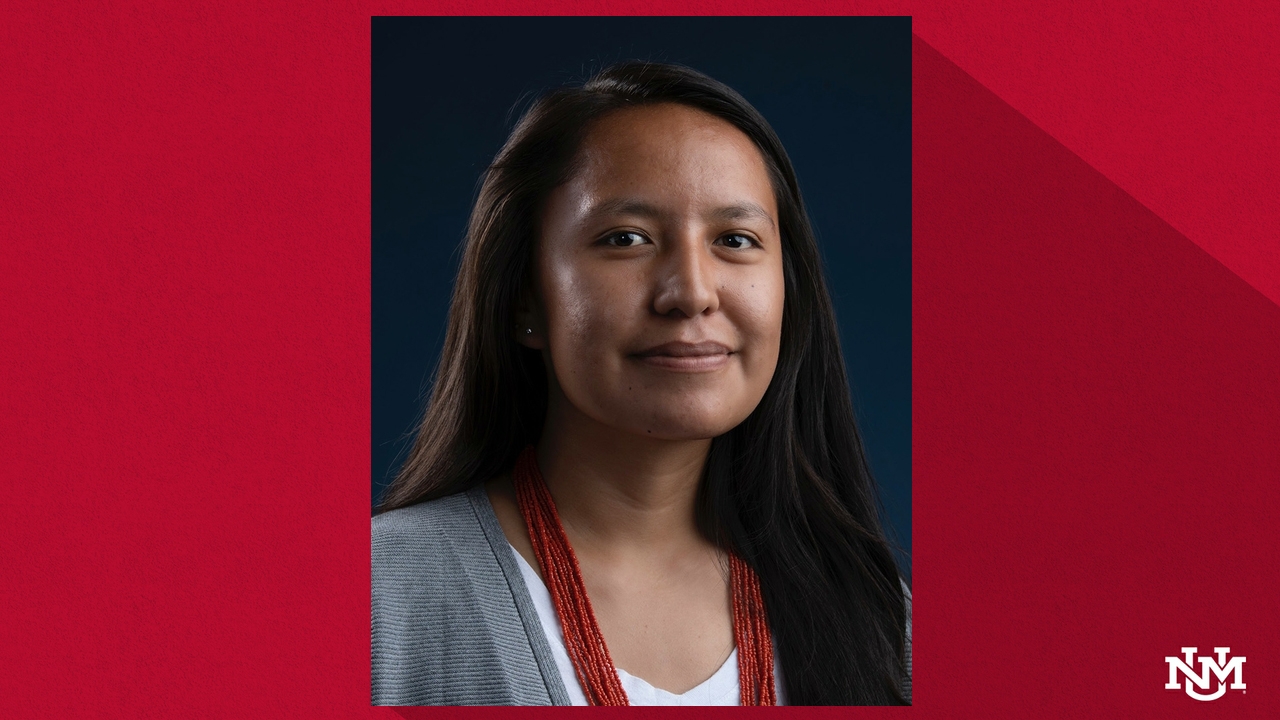 Native American student looks at research through traditional lens | UNM UCAM Newsroom